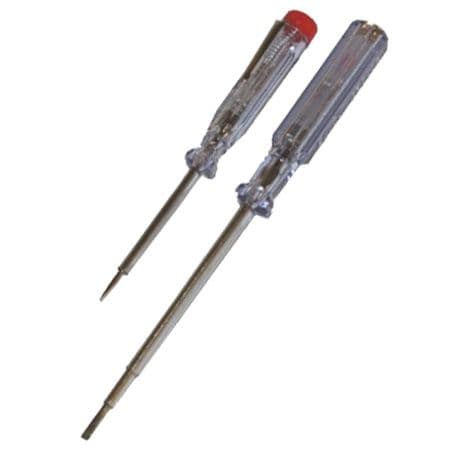 Toolzone 2pc Mains Testing Voltage Screwdrivers | Tools & Leisure