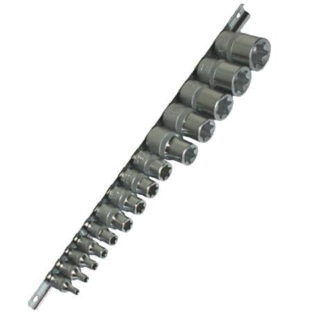 Toolzone Tools 14pc Star Socket Set - Torx Socket Set | Tools & Leisure