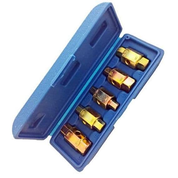 Toolzone Tools 5pc Sump Drain Plug Key Set | Tools & Leisure