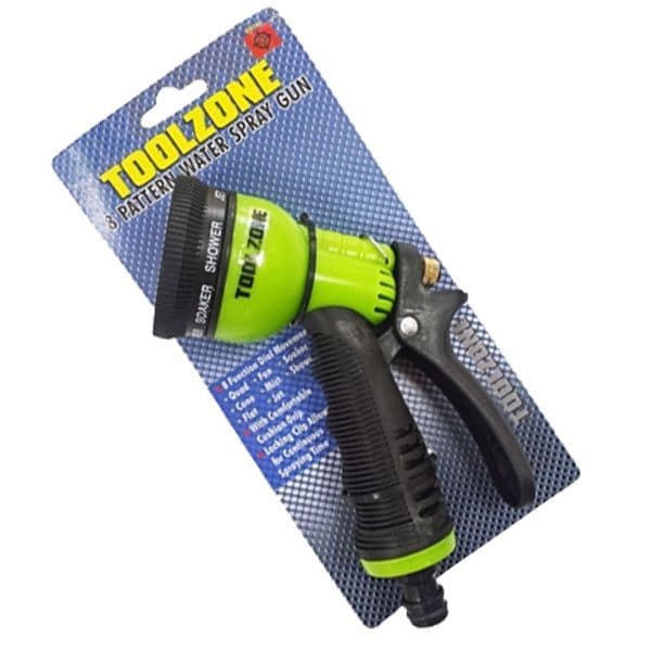 Toolzone Tools 8 Function Garden Spray Gun | Tools & Leisure