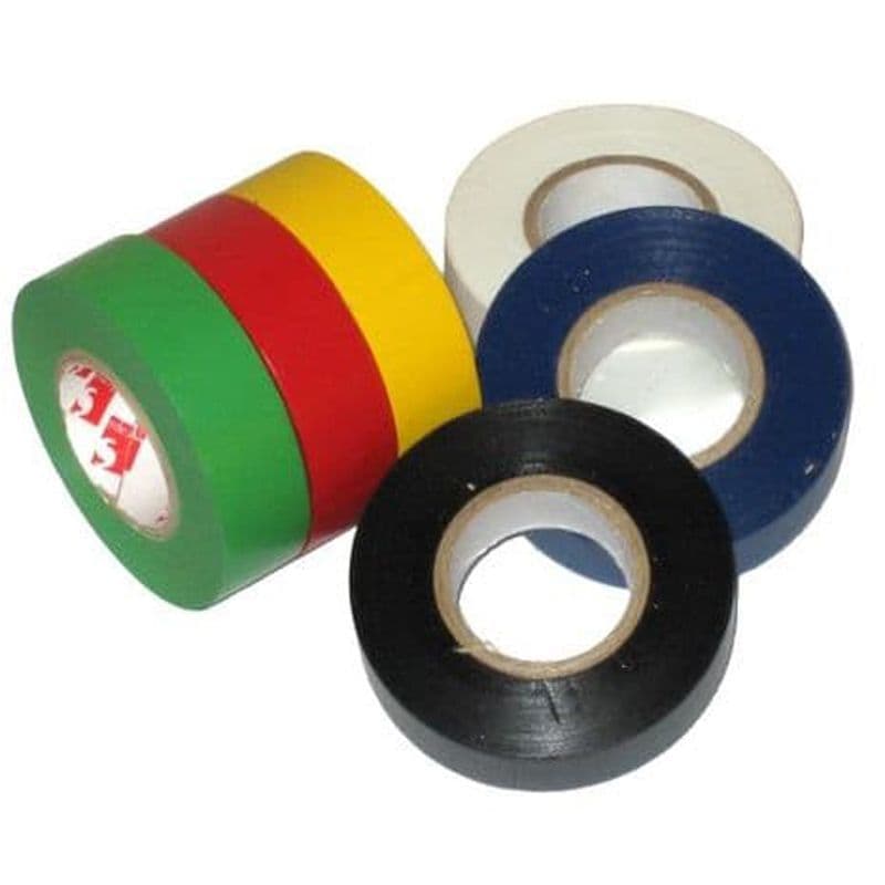 White PVC Insulation Tape, Electrical Tape | Tools & Leisure