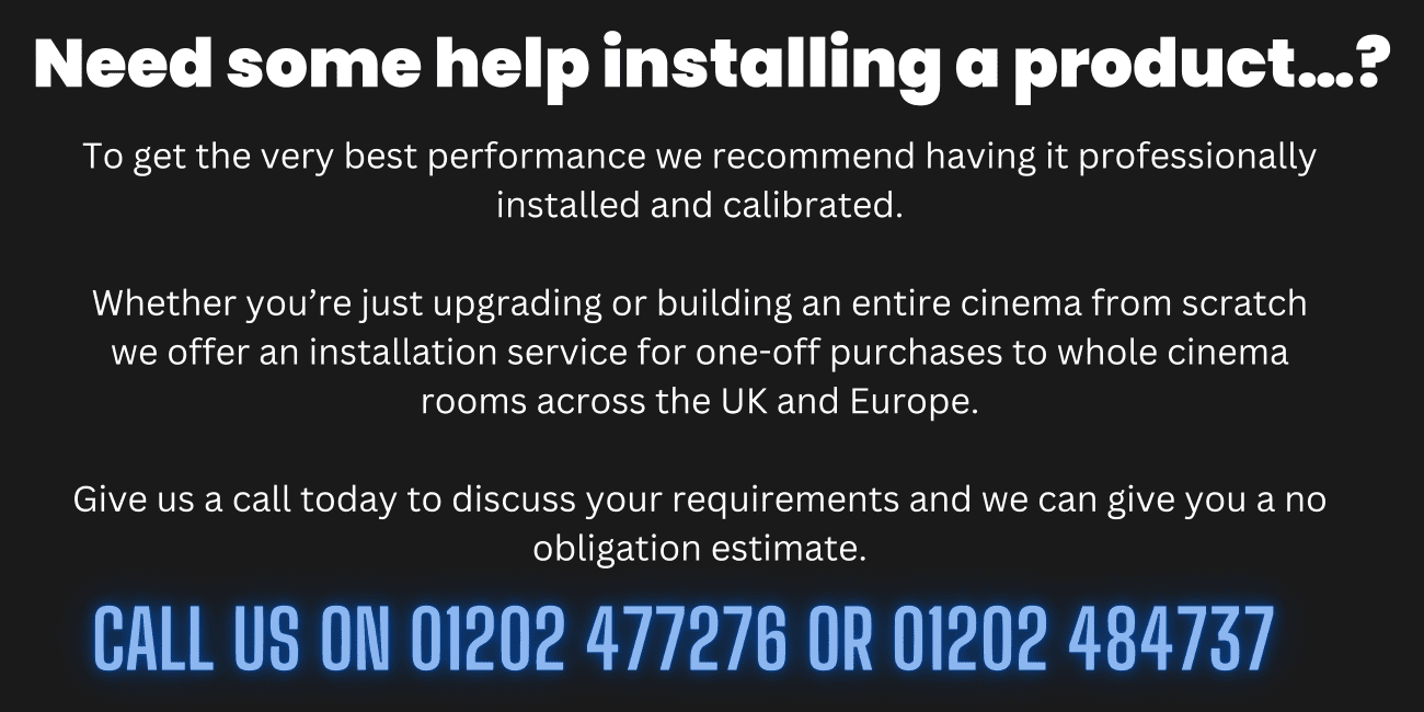 Home Cinema Installation