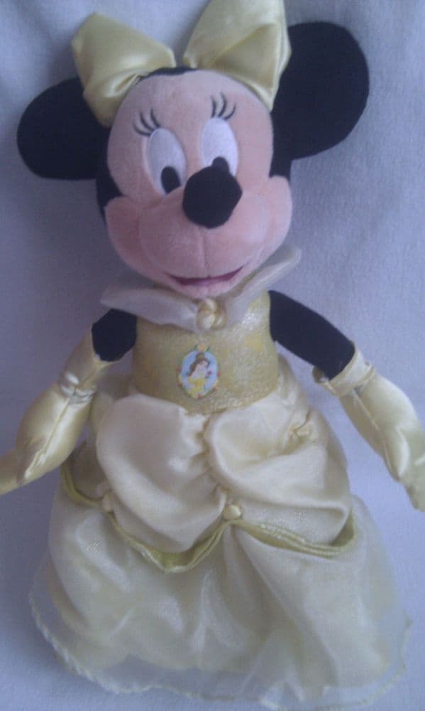 Adorable Belle Disney Princess Minnie Mouse Disneyland Plush Toy