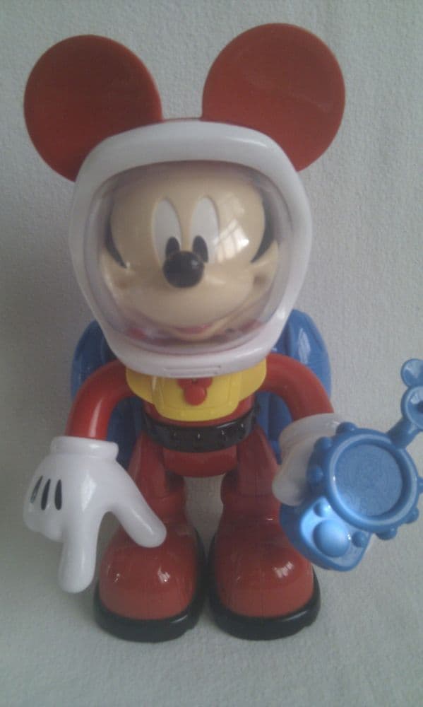 Adorable Big My 1st Talking & Light up Jet Pack Spaceman Mickey Mouse ...