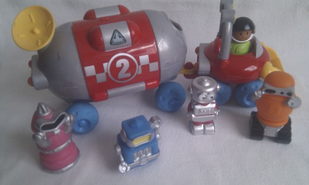 Adorable Early learning Centre Happyland Space Moon Buggy Astronaut ...