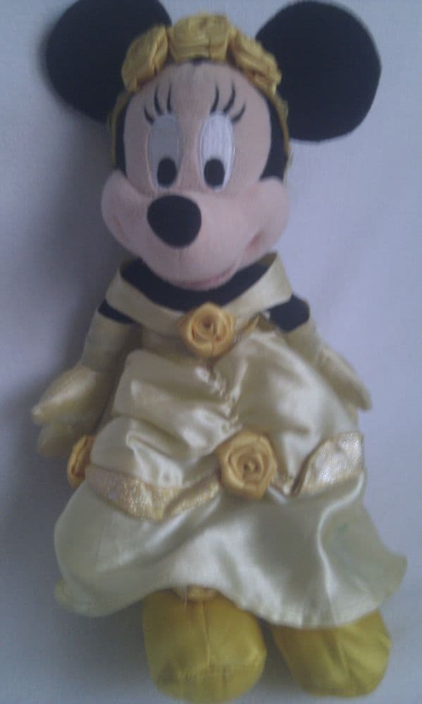 Adorable My 1st Belle Princess Minnie Mouse Disneyland Plush Toy