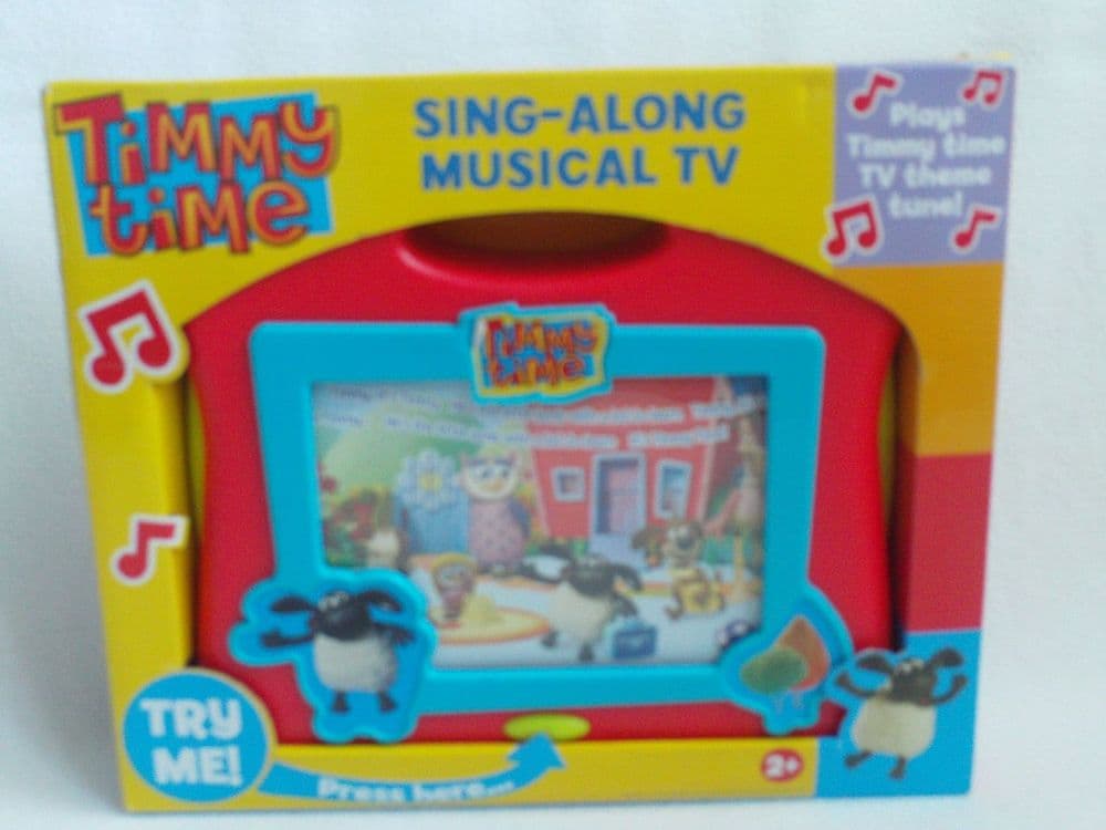 Adorable My 1st Musical Timmy Time Sing Along T V Toy BNIB