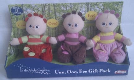 Adorable My 1st Set of Tombliboos In the Night Garden Plush Toys Boxed