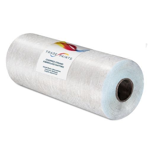 Chopped Strand Fibreglass Matting 300gm - 33kg Roll | paints4trade.com