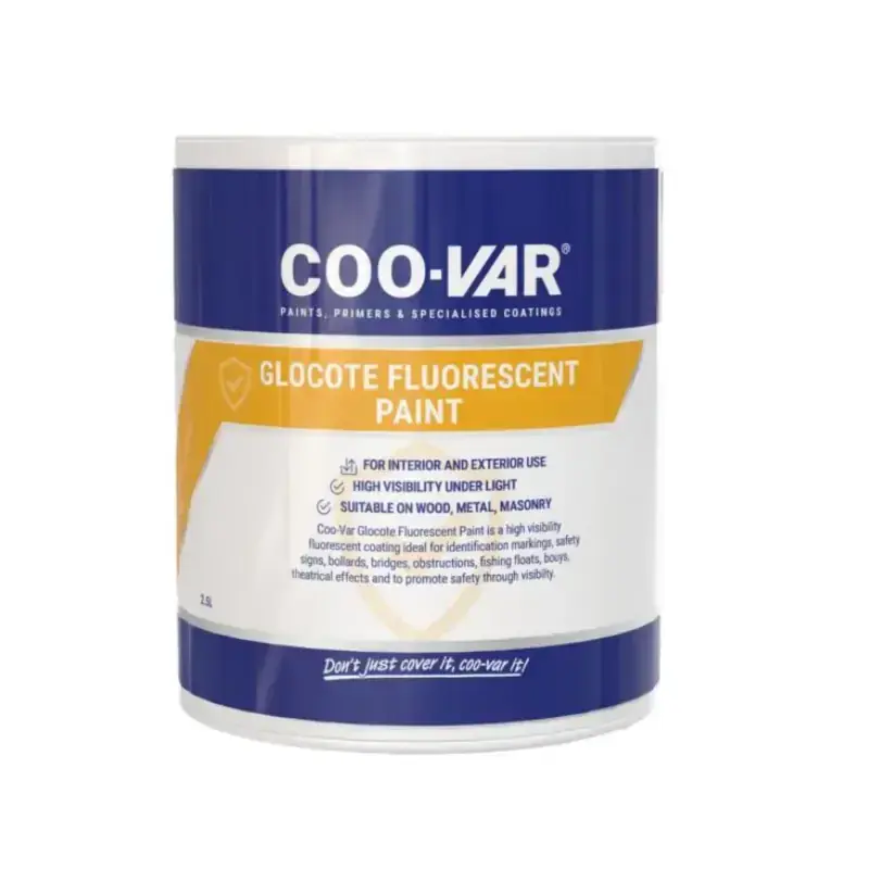 Coo-Var Glocote Flourescent Paint | paints4trade.com