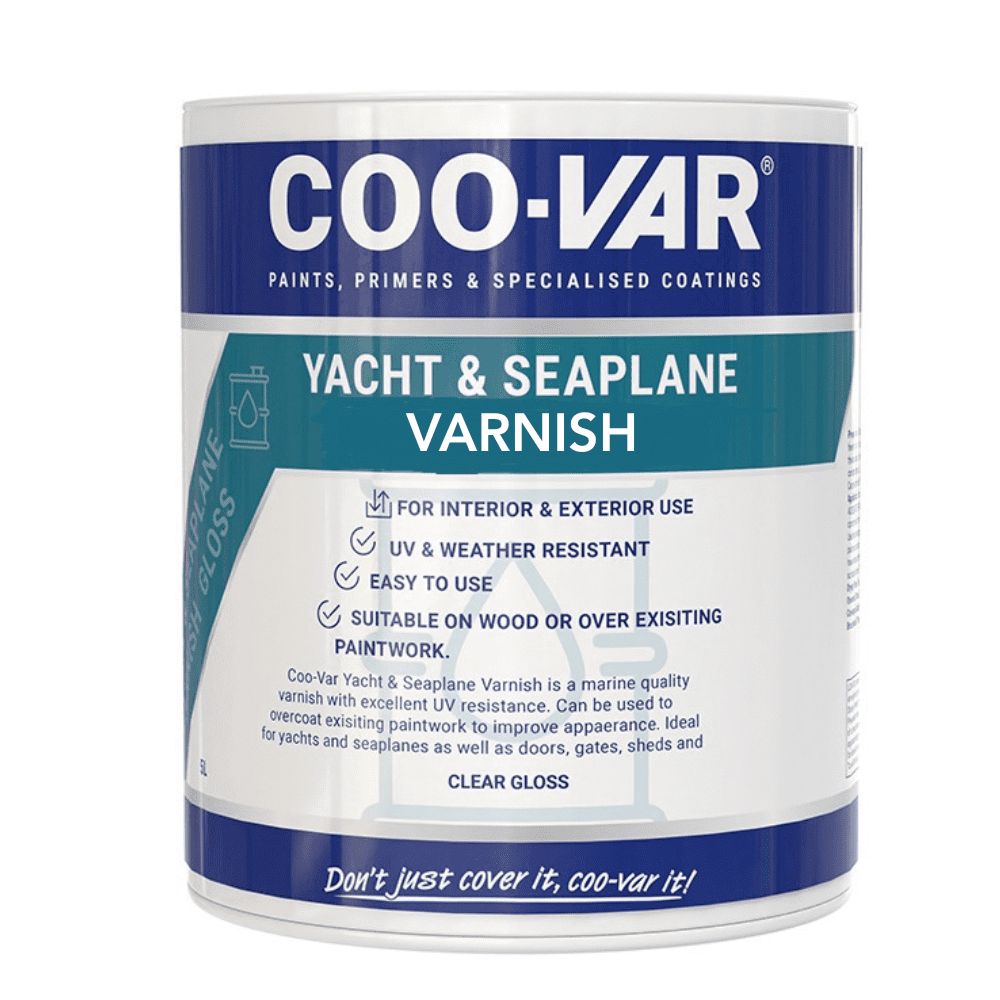 Coo-Var Yacht & Seaplane Varnish | www.paints4trade.com