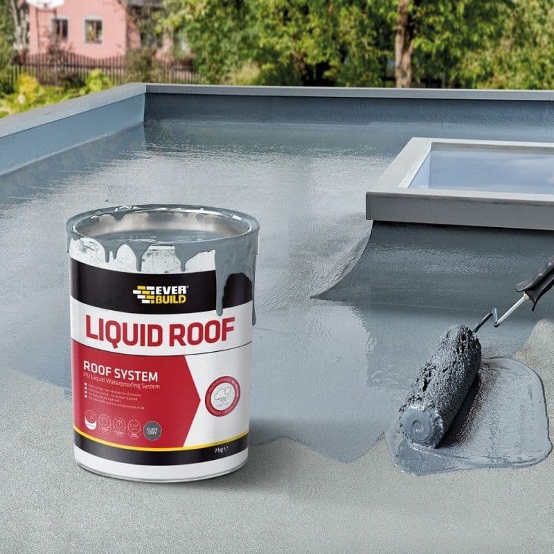 Everbuild Aquaseal Liquid Roof Paint | paints4trade.com