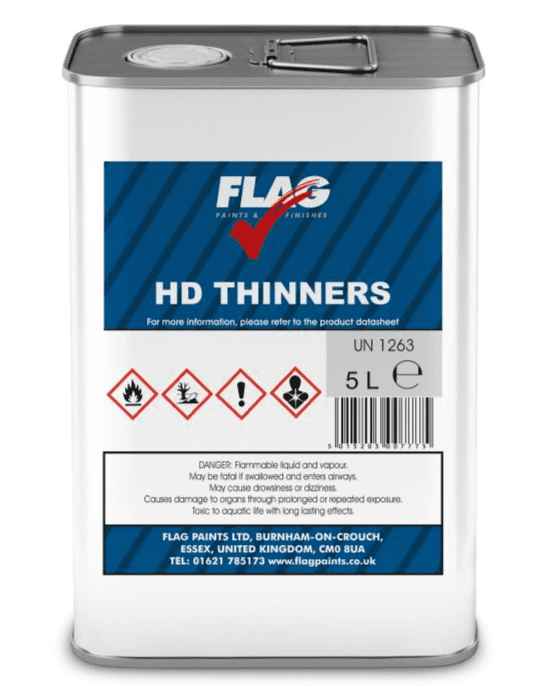 Flag HD Thinner - 5 Litre | paints4trade.com