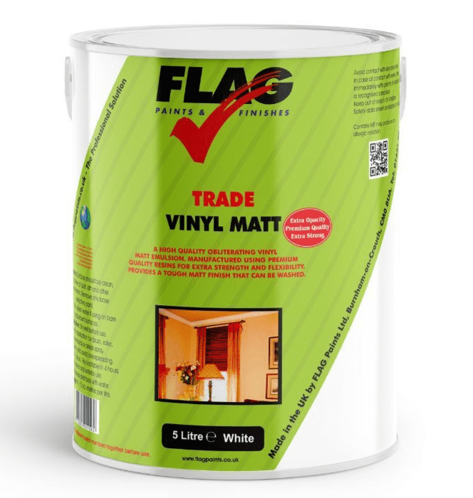 Flag Vinyl Matt Emulsion Paint | paints4trade.com