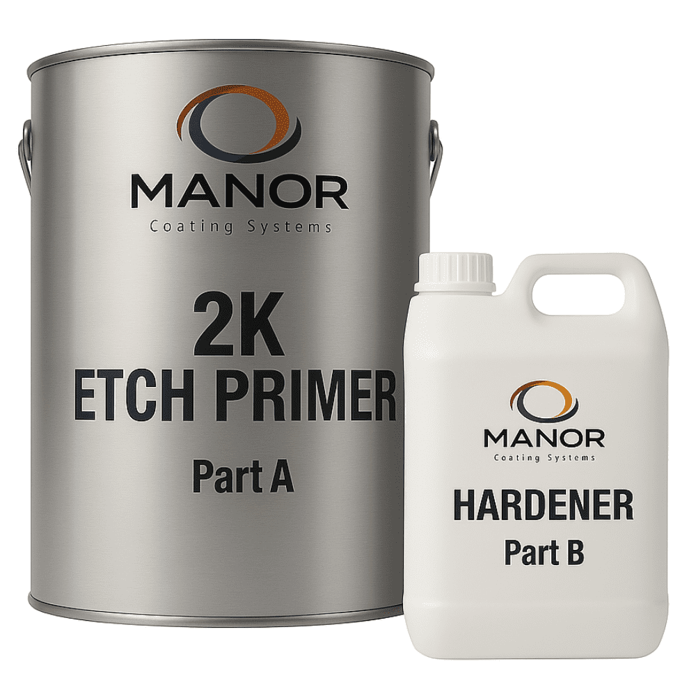 Manor 2K Wash Etch Primer - Chromate Free | paints4trade.com