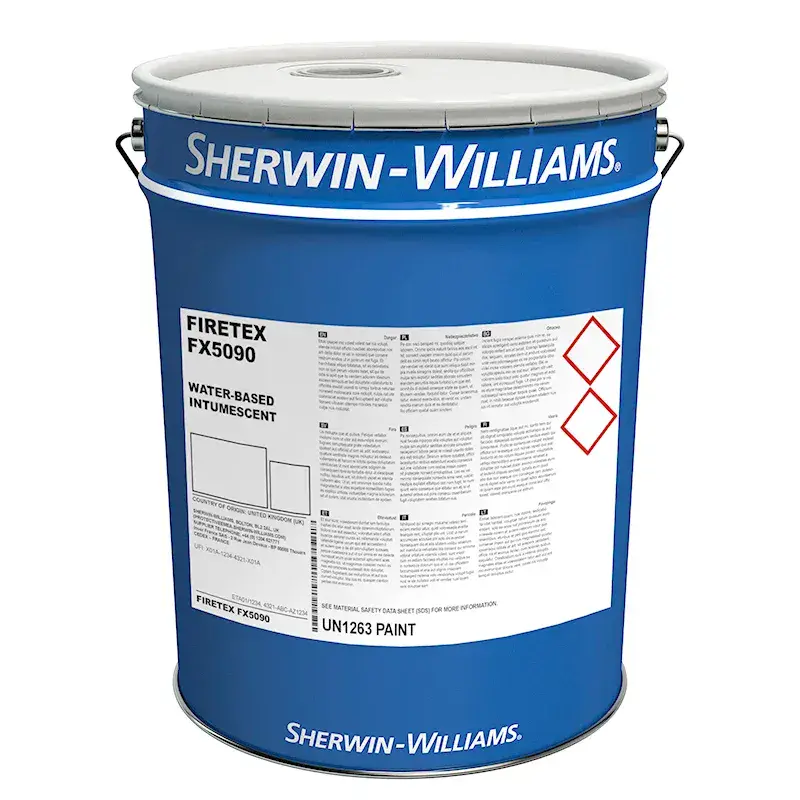 Sherwin-Williams FIRETEX FX5090 Intumescent Coating | paints4trade.com