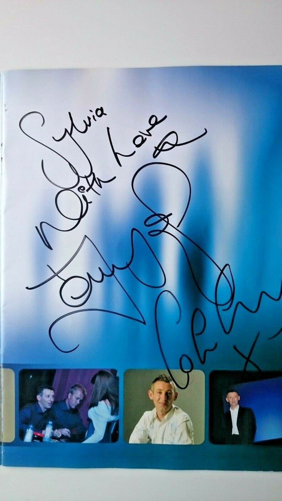 Colin Fry and Tony Stockwell Collection DVD Plus Book Signed by Both