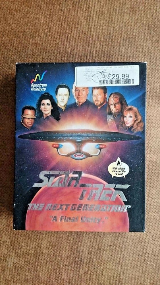 Star Trek Next Generation A Final Unity PC Game Big Box Edition