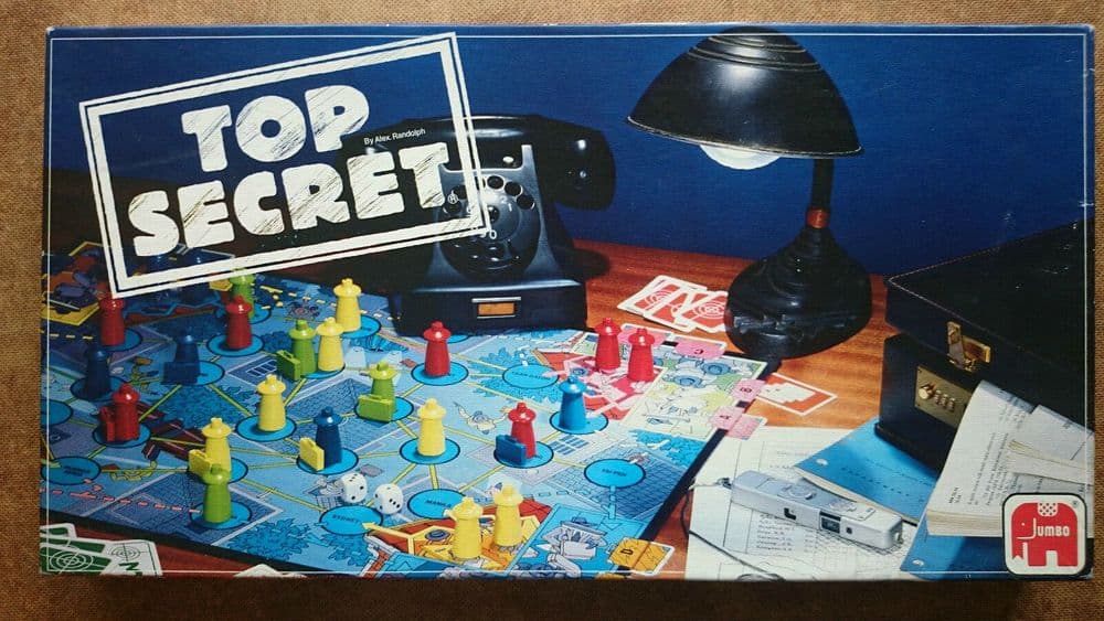 Top Secret Game By Jumbo 1985