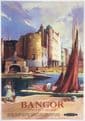 Bangor County Down Northern Ireland Vintage Irish Travel Poster by ...