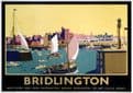 Bridlington Yorkshire LNER Vintage Travel Poster by Frank Mason