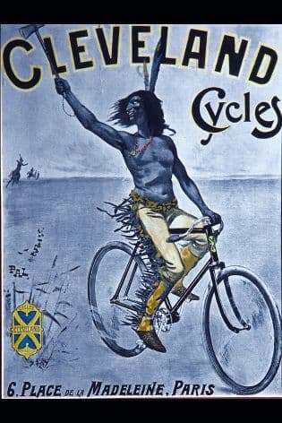 Cleveland cycles advertisment poster Paris