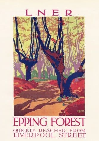Epping Forest - LNER poster