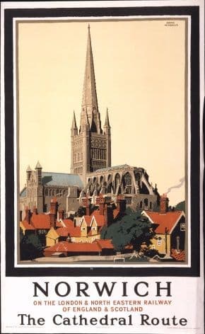 LNER vintage advertisment poster 1932