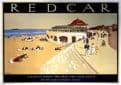 Redcar Yorkshire LNER Vintage Travel Poster by A E Martin