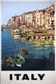 Vintage Travel Poster Italy