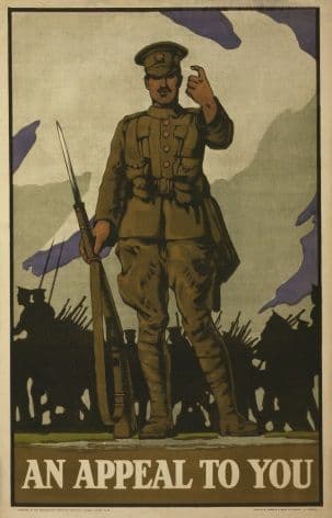 Vintage WW1 Poster An appeal to you