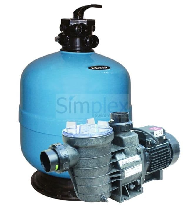 Lacron Filter and Certikin Aquaspeed Pump