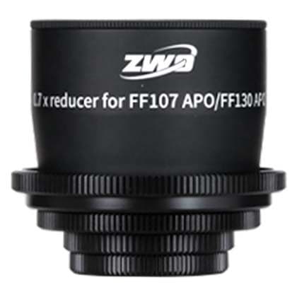 ZWO 0 7x Full Frame Reducer for FF107APO and FF130APO Telescopes