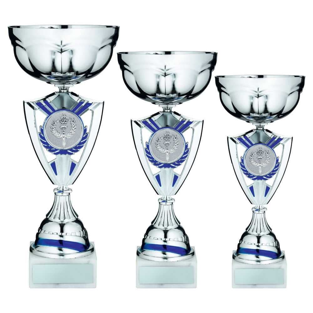 Bowl Trophy AC14 SILVER/BLUE