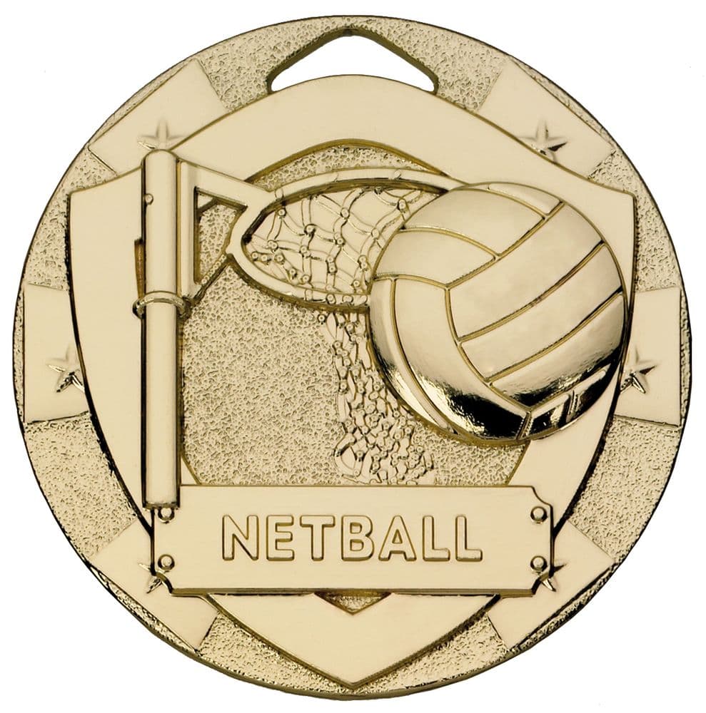 Netball Medal 50mm G790/1/2