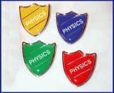 PHYSICS - SHIELD Lapel Badge