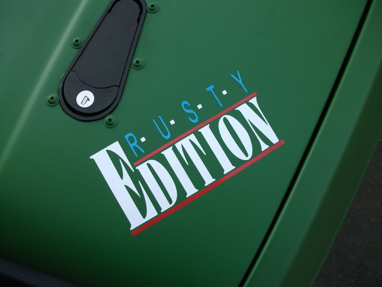 Rusty Edition sticke r / Decal For vw golf polo passat rat look Rust ...