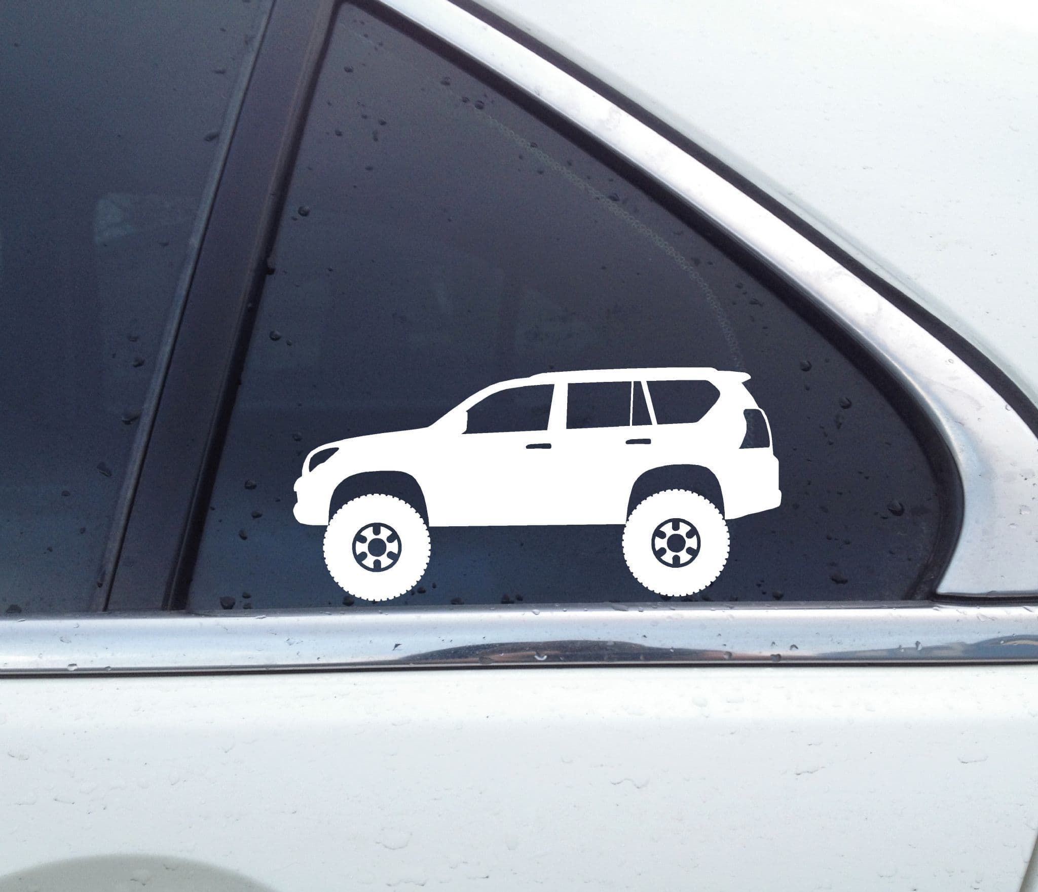 2X Lifted offroad 4x4 truck stickers - for Lexus GX 460 2010 2013 2nd gen