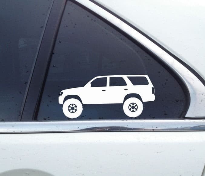2X Lifted offroad truck stickers - for Toyota 4Runner 3rd Gen T120