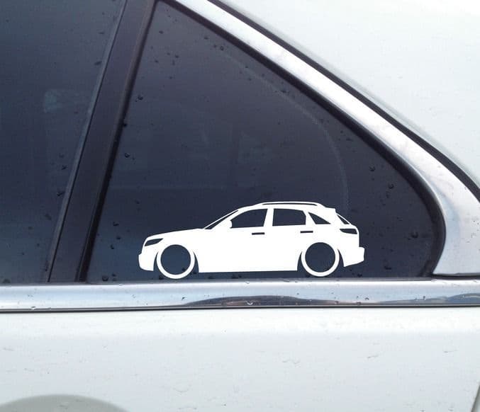 2X Lowered car outline stickers for Infiniti FX35 / FX45 1st gen s50 ...