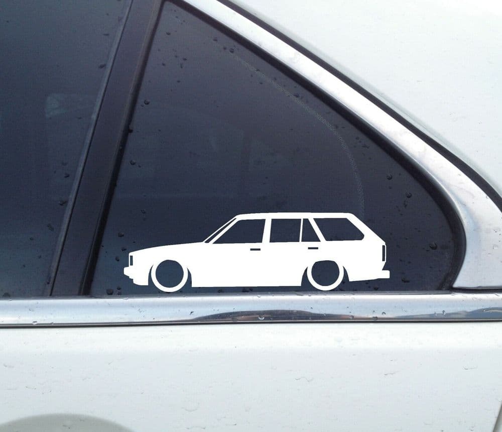 2X Lowered classic stickers -for Toyota Corolla KE70 AE71 1979-1981