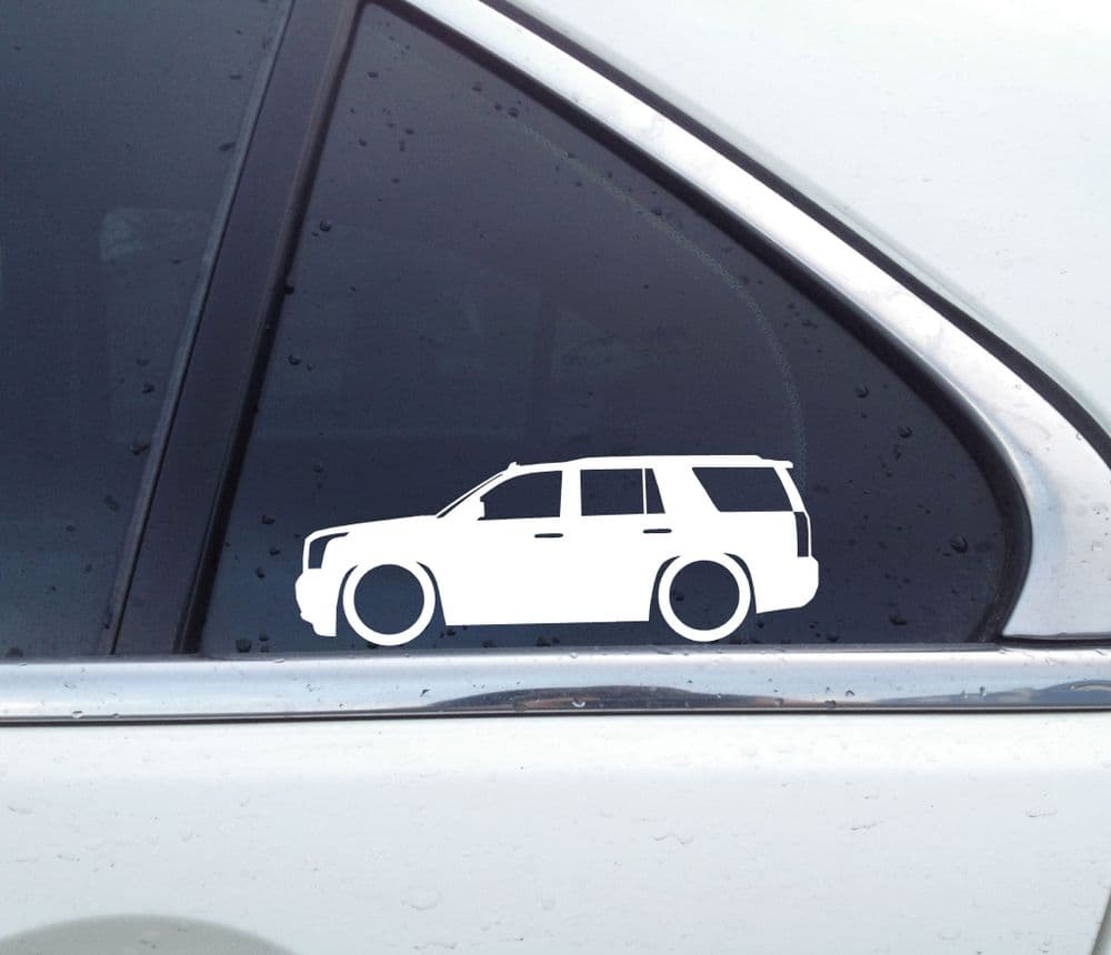 2X Lowered SUV stickers - for GMC Yukon 4th gen SLT 2015-2020 L230