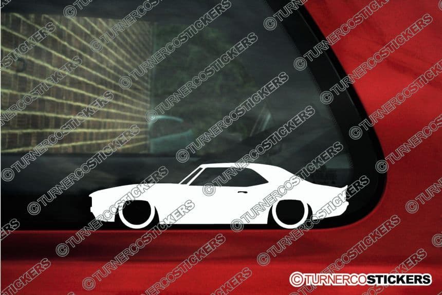 1969 Camaro Window Sticker
