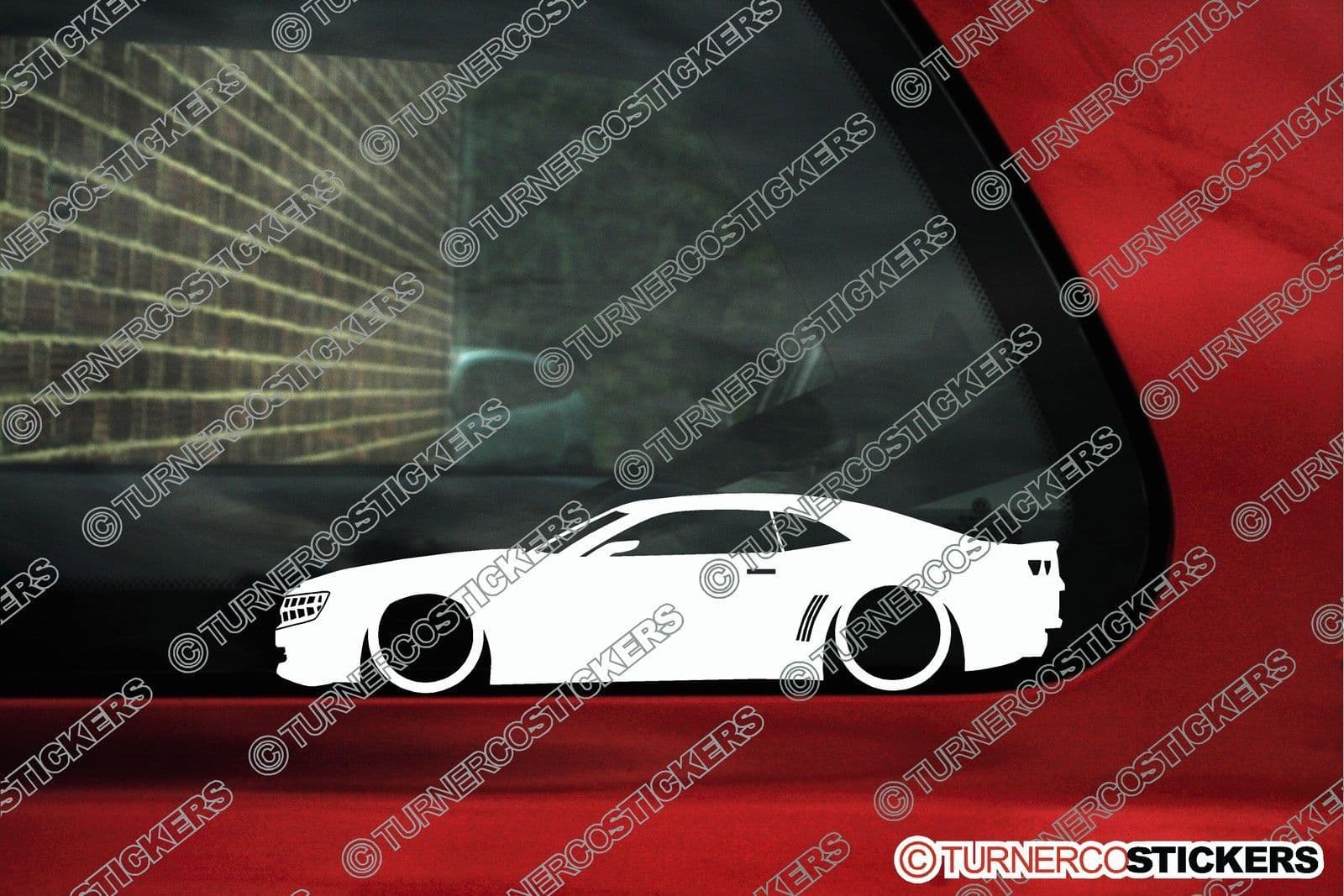 2X Muscle car stickers - for Chevrolet Camaro 5th gen 2010-2015 L769