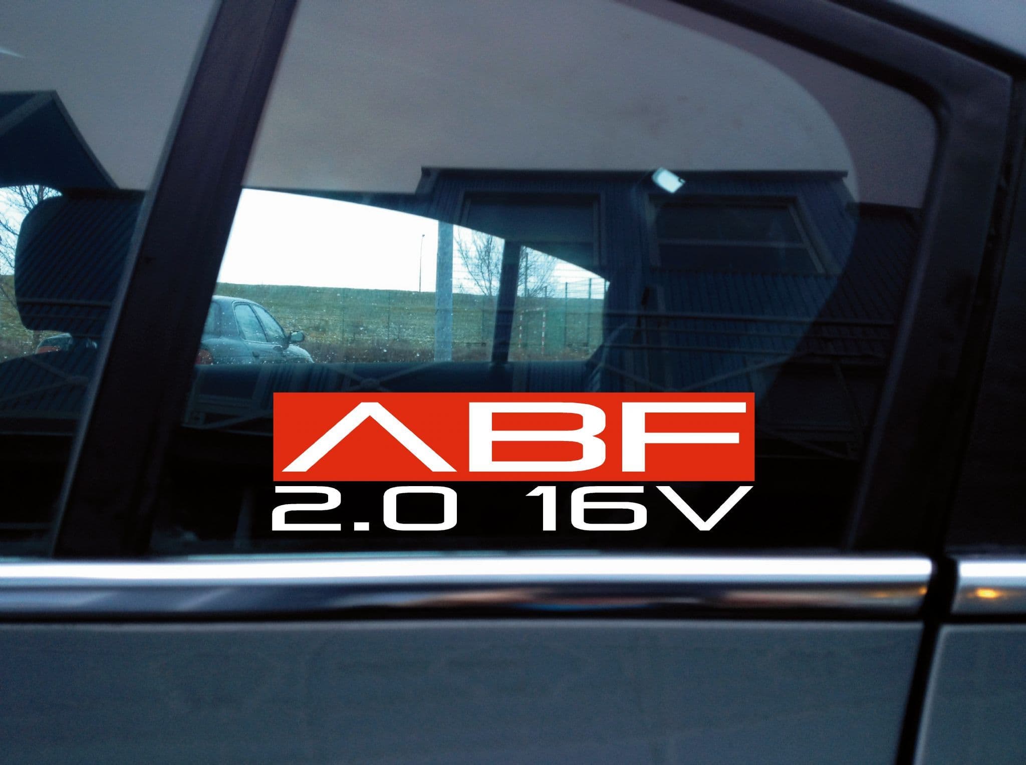 ABF 1 8 16v engine code sticker for Volkswagen Golf Mk3 GTI 16v VW C09