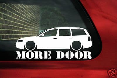 Aufkleber VW Passat B5 Estate Wagon More Door Sticker B5 Passat 1 8t ...
