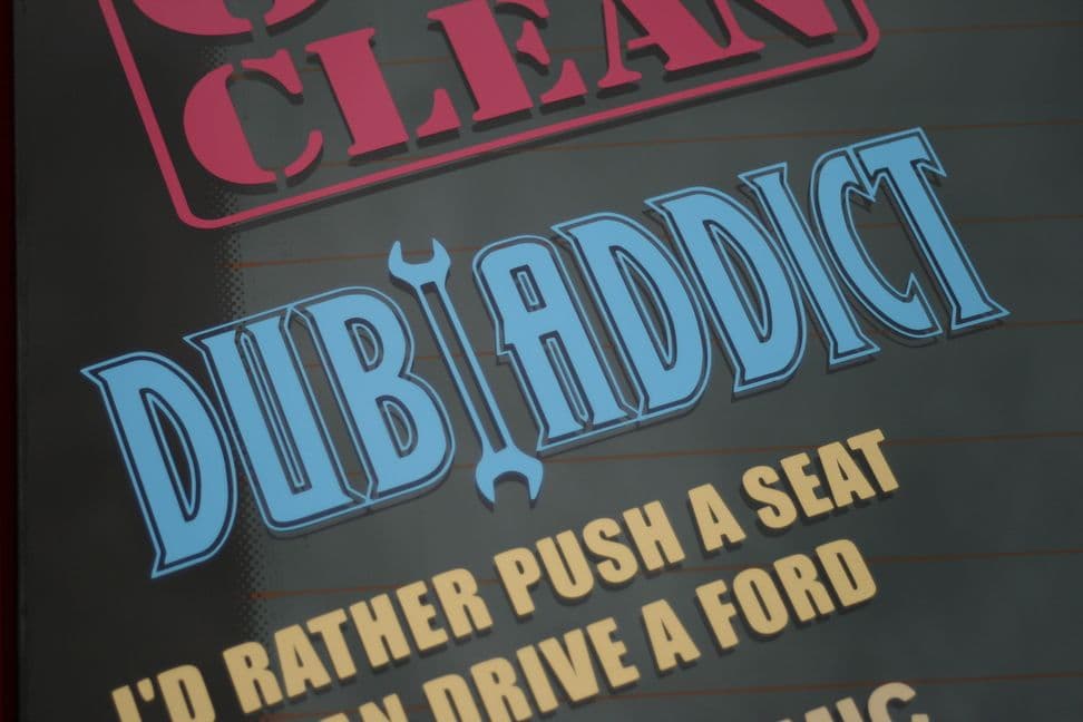 Dub Addict sticker For VW beetle golf / Jetta mk1 mk2 GTi mk4 R32 mk5 ...