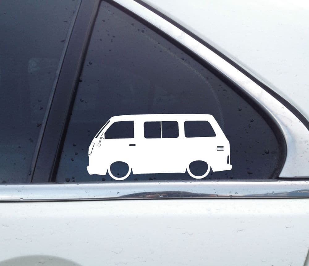 Lowered kei car van stickers for Daihatsu Hijet 4th gen S38 360 classic ...
