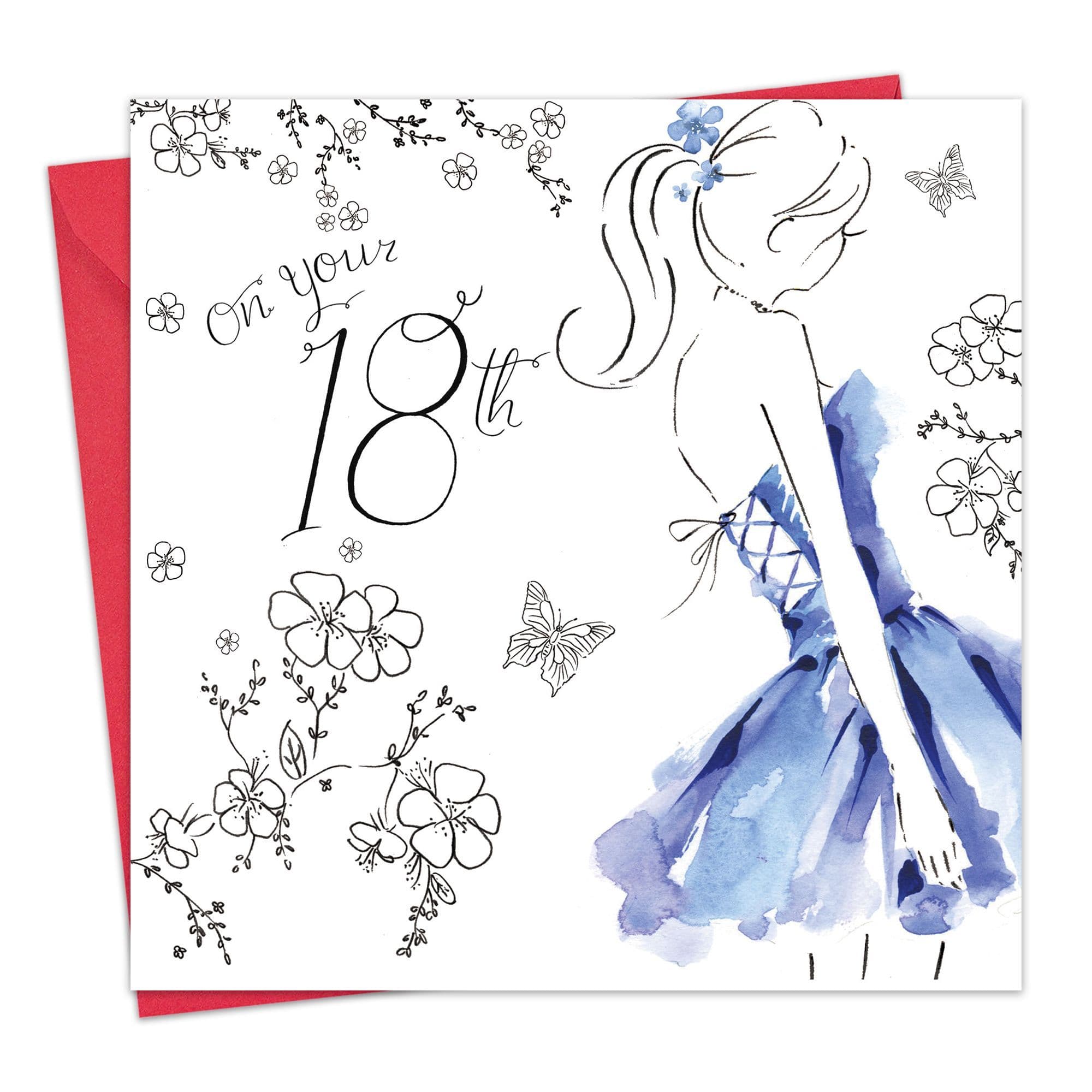 Happy 18th Birthday Card Happy 18th Birthday Gifts | Zazzle