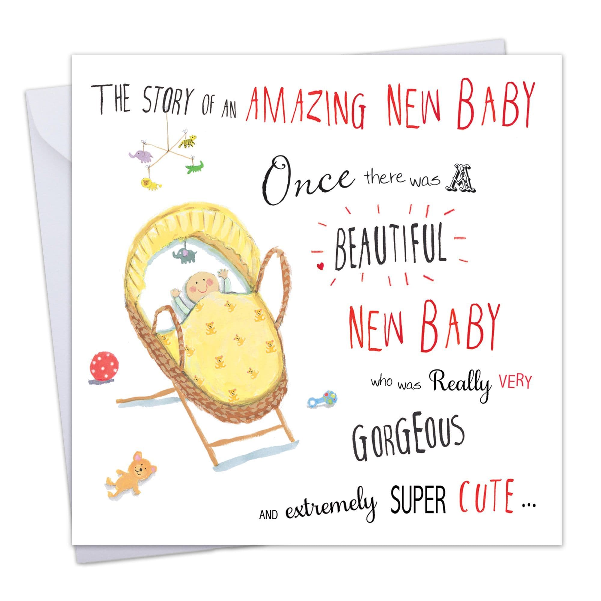 Airplane New Baby Cards Personalised New Baby Card | New Arrival
